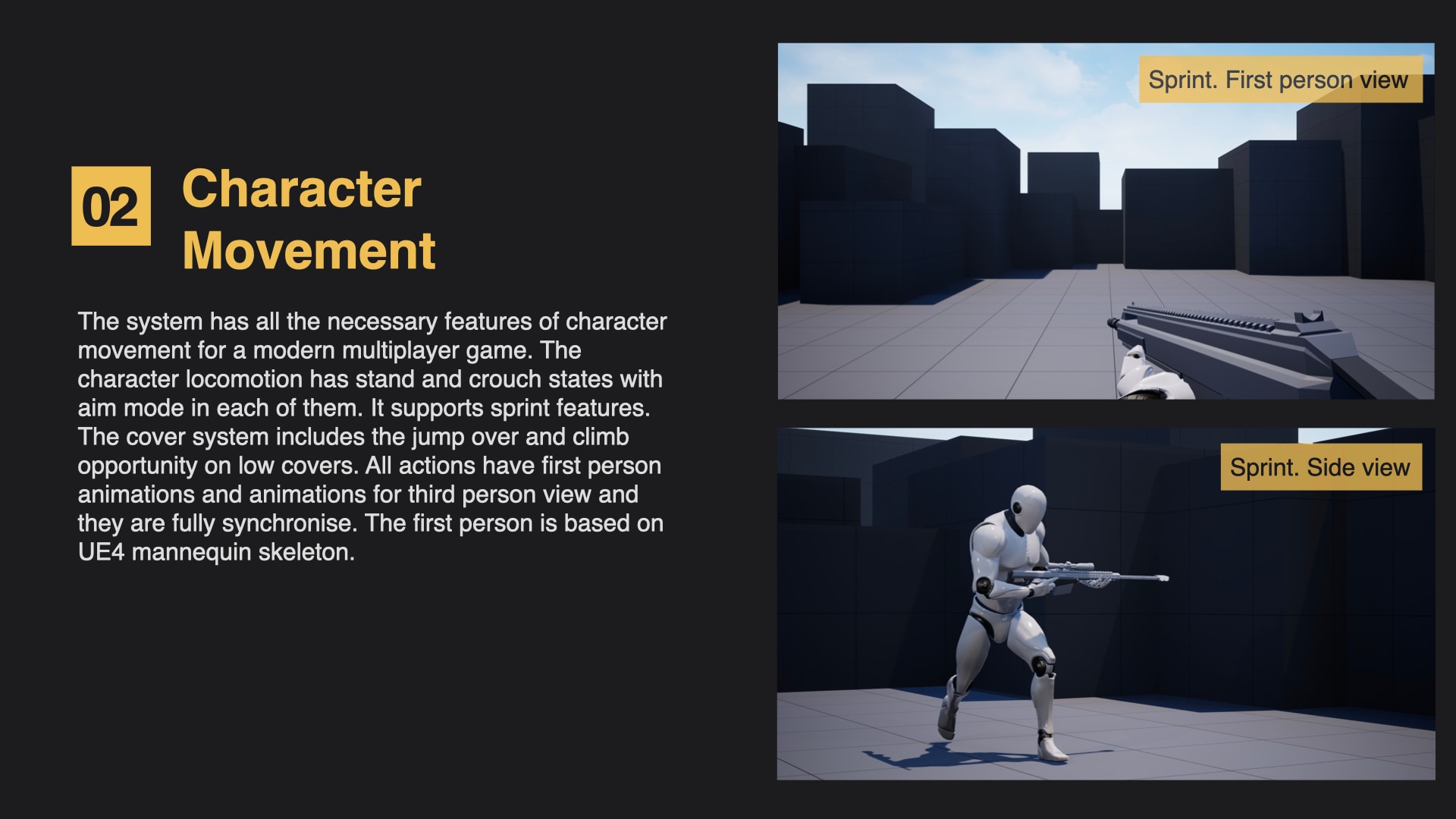 Fps Character System In Blueprints Ue Marketplace